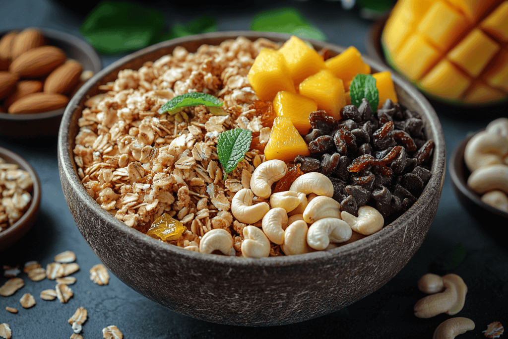 Bali-Style Granola Trail Mix for Kids | Tropical Snack Recipe