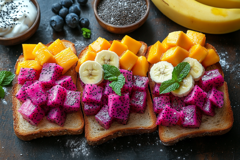 Bali-Style Princess Toast Recipe for Kids | Fun Tropical Breakfast
