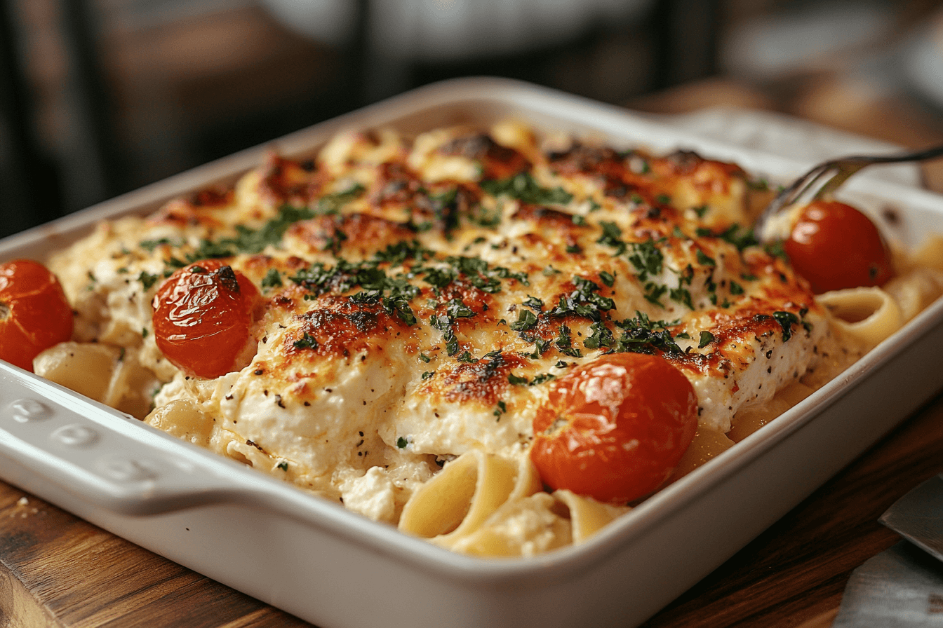 Baked Feta Pasta Recipe for Families in Bali