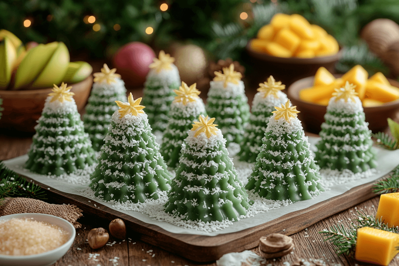 Christmas Tree Pops Recipe for Families in Bali